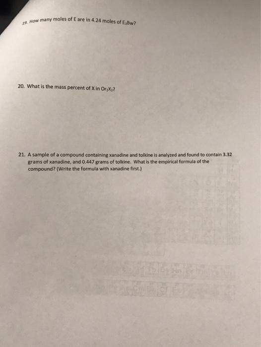 Solved 10. A 500 gram sample of epopine and a 500g sample of | Chegg.com