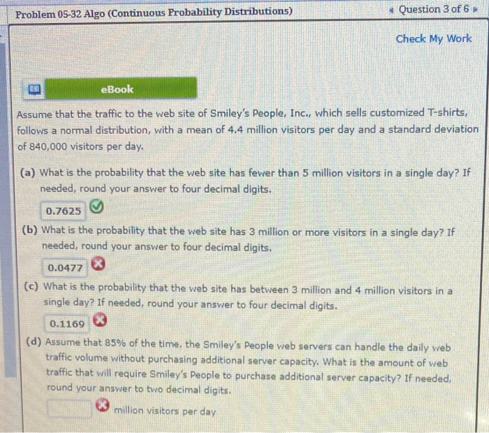 Solved Problem 05-32 Algo (Continuous Probability | Chegg.com