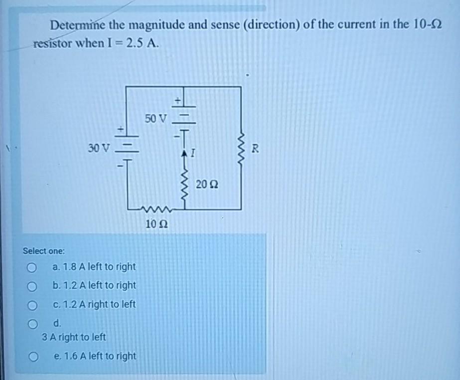 Solved Determine The Magnitude And Sense Direction Of The
