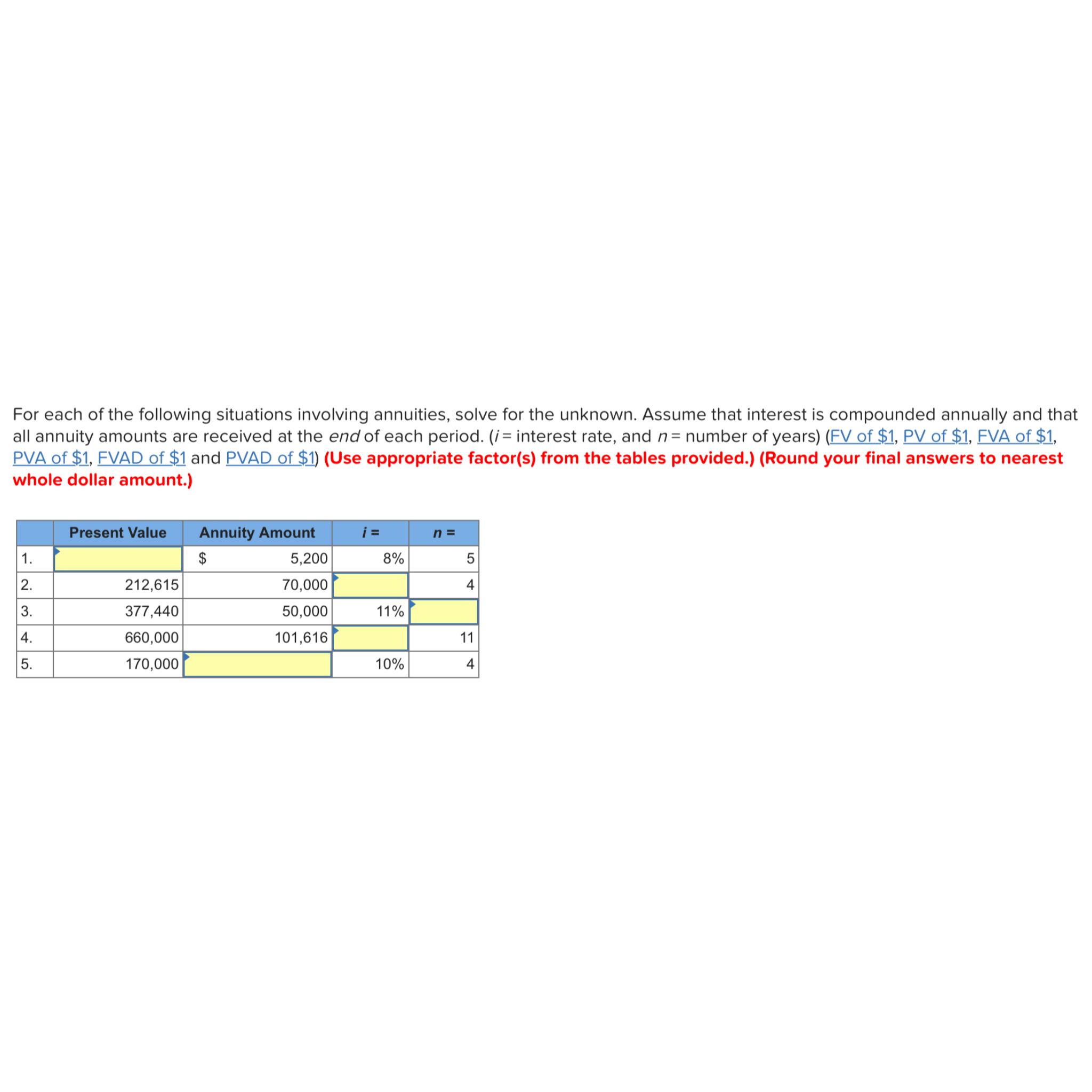 Solved For each of the following situations involving | Chegg.com