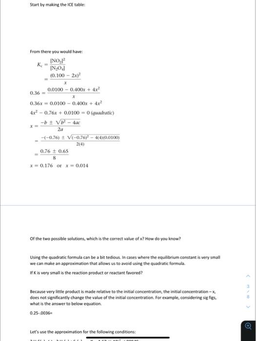 Solved Class Activity 3 Equilibrium constants have already | Chegg.com