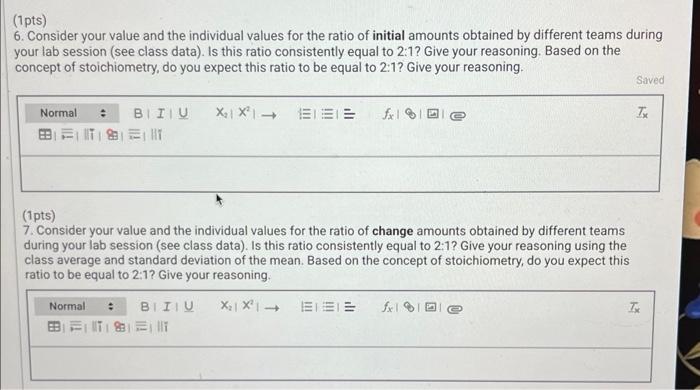 Solved (1pts) 6. Consider your value and the individual | Chegg.com
