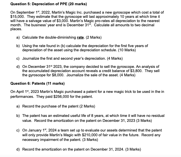 Solved Please see attached photos for question 5 ﻿and 6 | Chegg.com