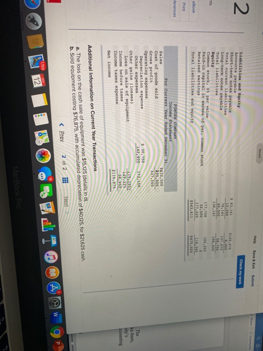 Solved Help Save & Exit Submit Check my work Required | Chegg.com