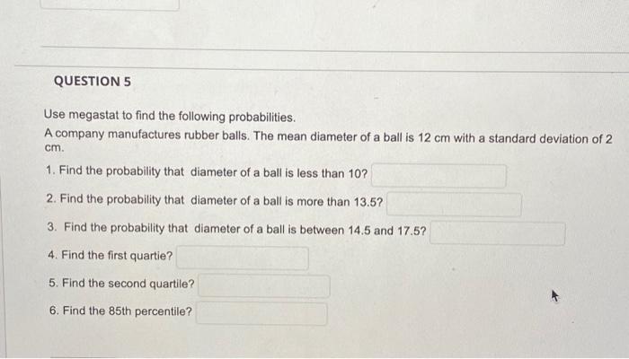 Solved Use megastat to find the following probabilities. A | Chegg.com