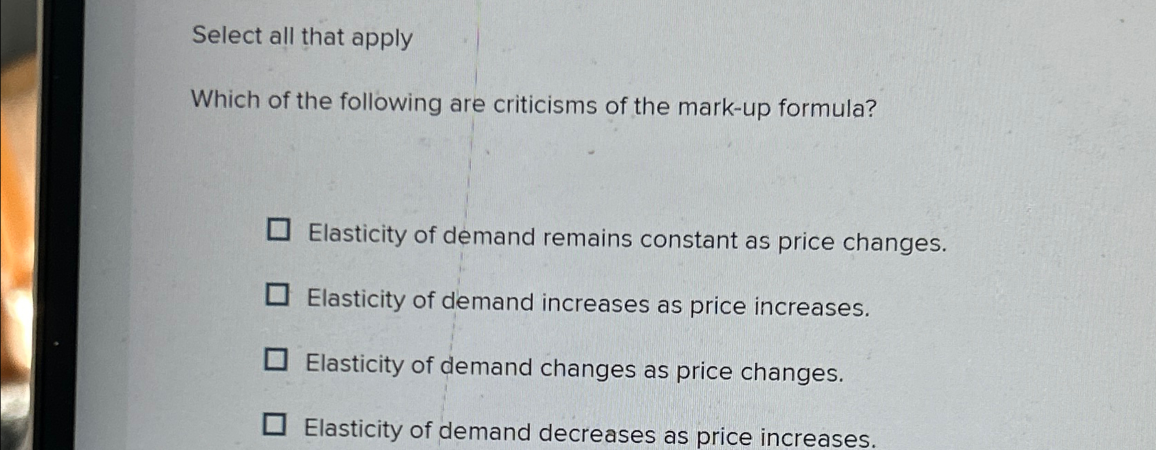 Solved Select all that applyWhich of the following are | Chegg.com