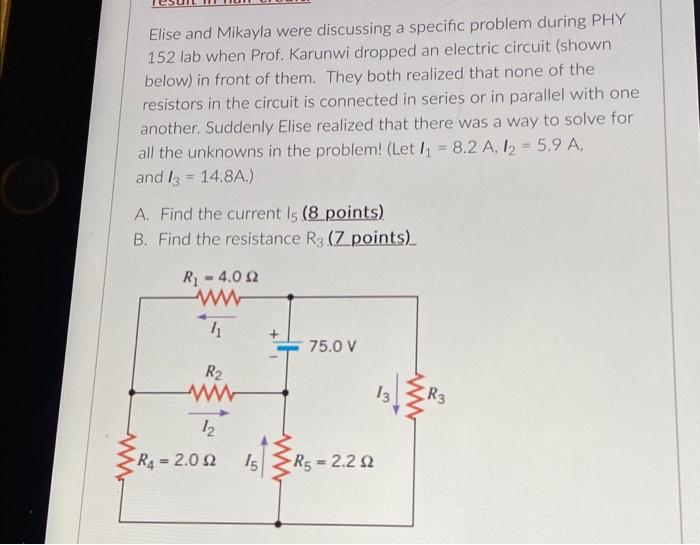 Solved Elise and Mikayla were discussing a specific problem | Chegg.com
