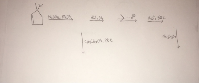 Solved Naome, Medit HCl, OG Нэр", 50, с Nazago CH₃CH2OH, soc | Chegg.com