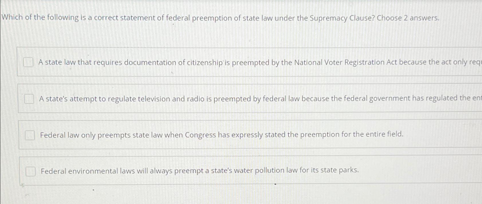 Solved Which of the following is a correct statement of | Chegg.com