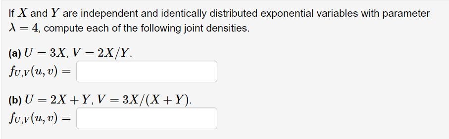 Solved If x ﻿and Y ﻿are independent and identically | Chegg.com