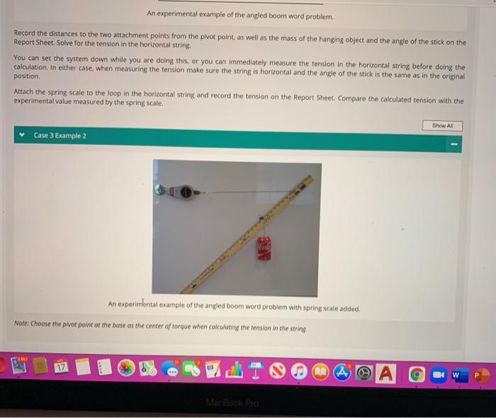 Solved Lab 11 Static Equilibrium Introduction The three | Chegg.com