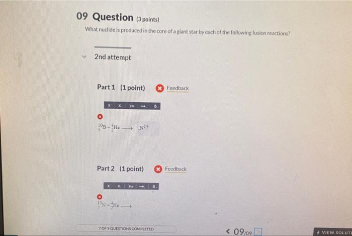 Solved (3 points) What nuclide is produced in the core of a | Chegg.com