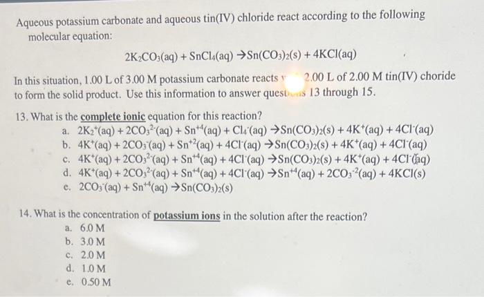 Solved I confused on how to find the concentration of an ion | Chegg.com