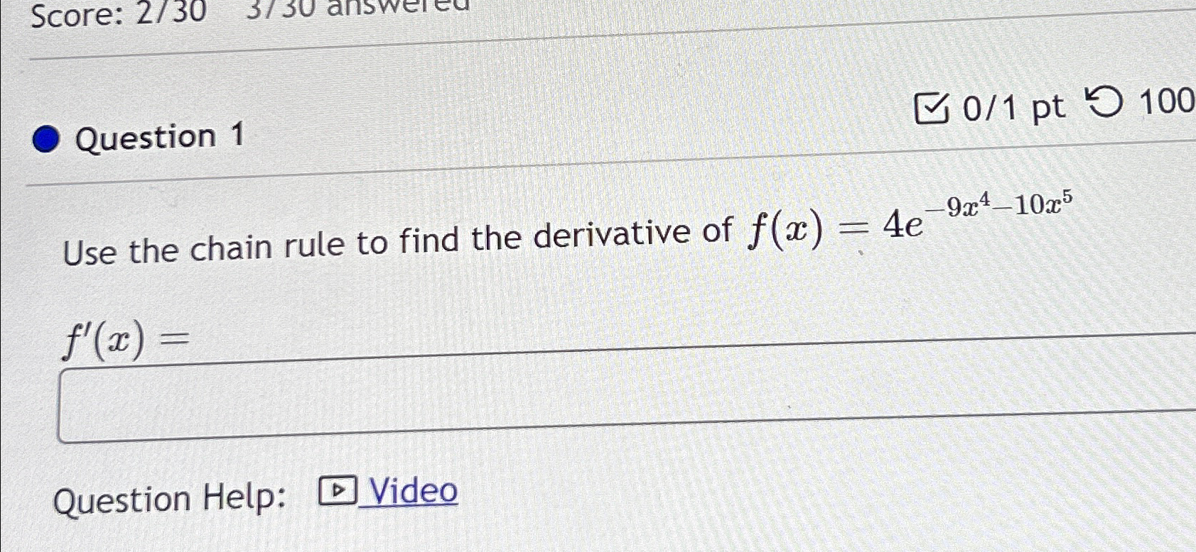 Solved Use the chain rule to find the derivative of | Chegg.com