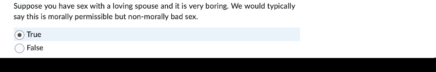 Solved Suppose You Have Sex With A Loving Spouse And It Is 1685