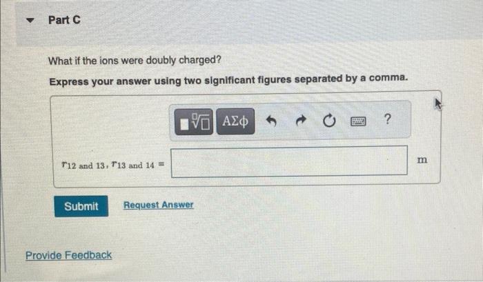 Solved How far apart are the lines formed by the singly | Chegg.com