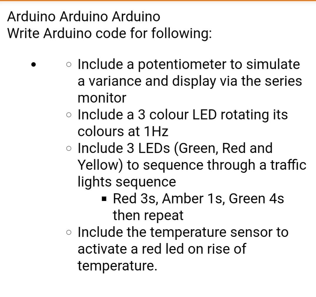 Solved Arduino Arduino Arduino Write Arduino Code For 5778