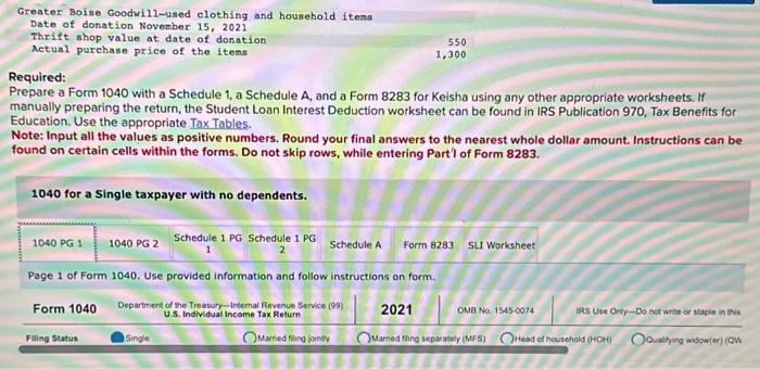 Solved Assume the taxpayer does NOT wish to contribute to | Chegg.com