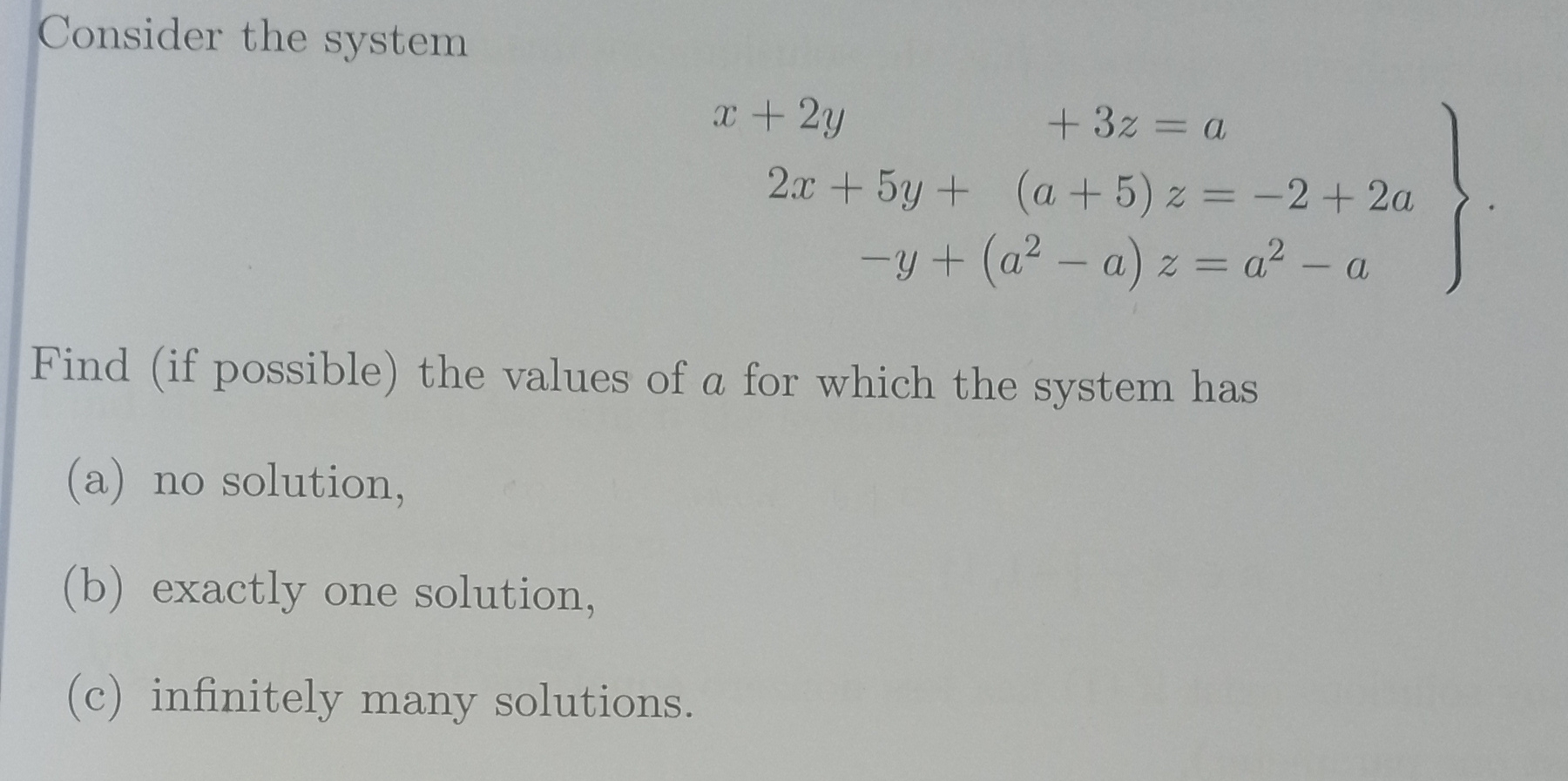 Solved Consider the | Chegg.com