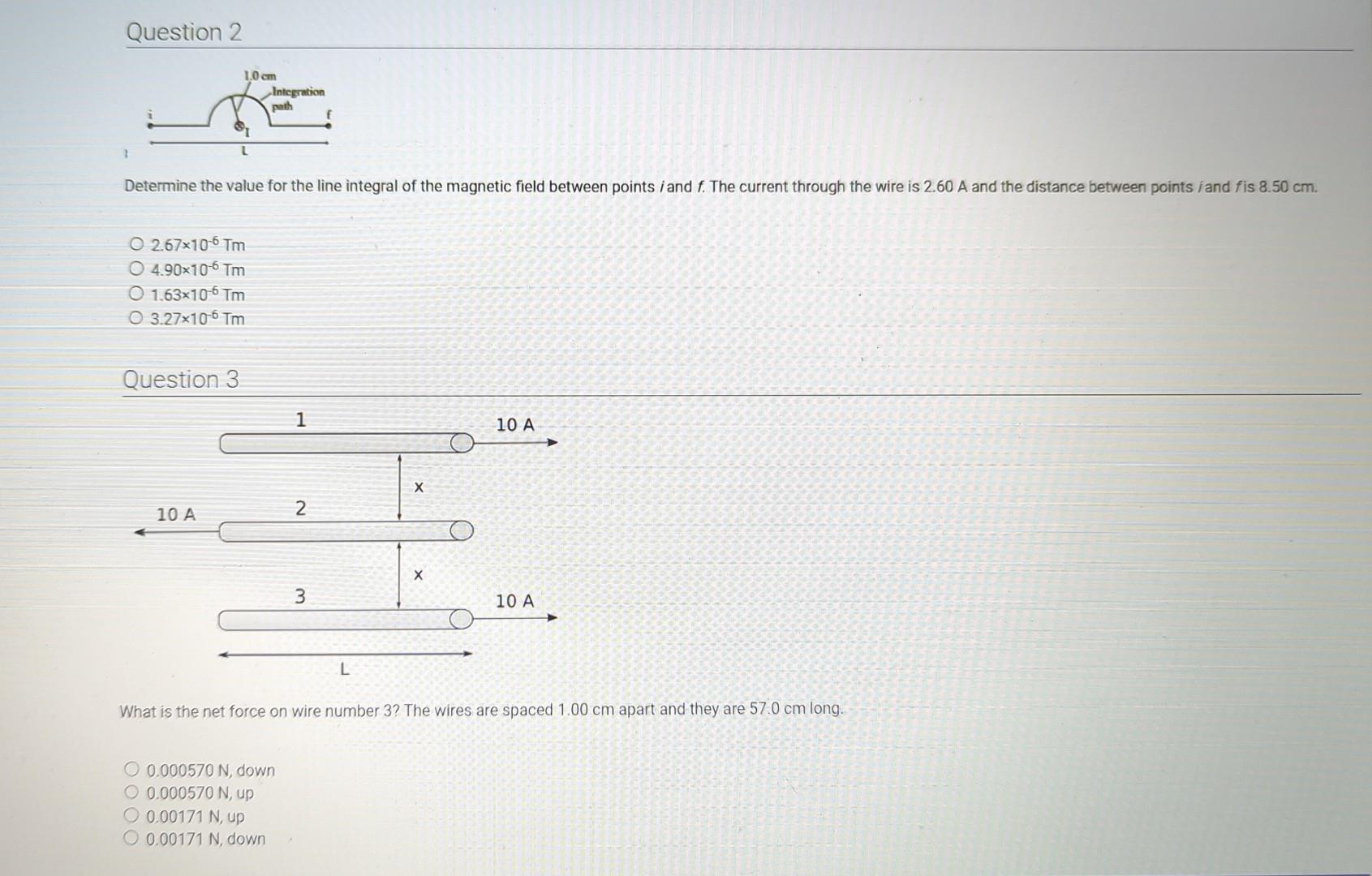 Solved Determine the value for the line integral of the | Chegg.com