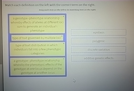 Solved Match each definition on the left with the correct | Chegg.com