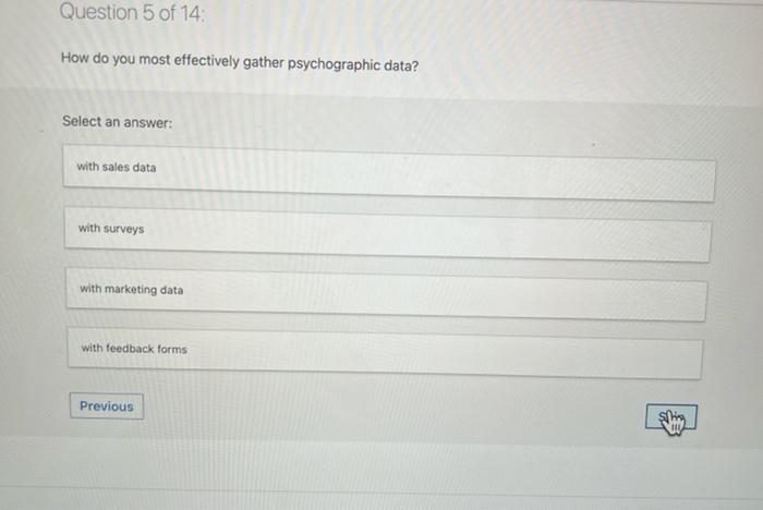 Solved Question 1 of 14 : Why is interactivity advantageous | Chegg.com