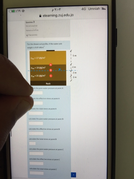 Solved 1x79 4G Umniah II. prior elearning.zuj.edu.jo For the | Chegg.com