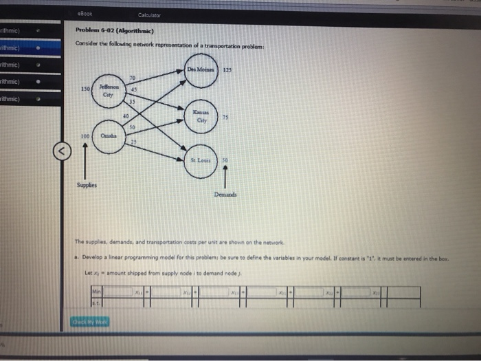 Solved Book Calculator rithmic Problem 6-02 (Algorithmic) | Chegg.com