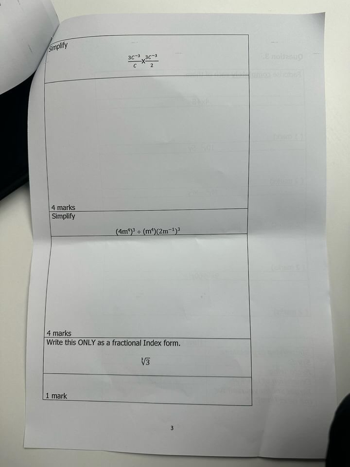 Solved simplify ,3C-3c×3C-324 | Chegg.com