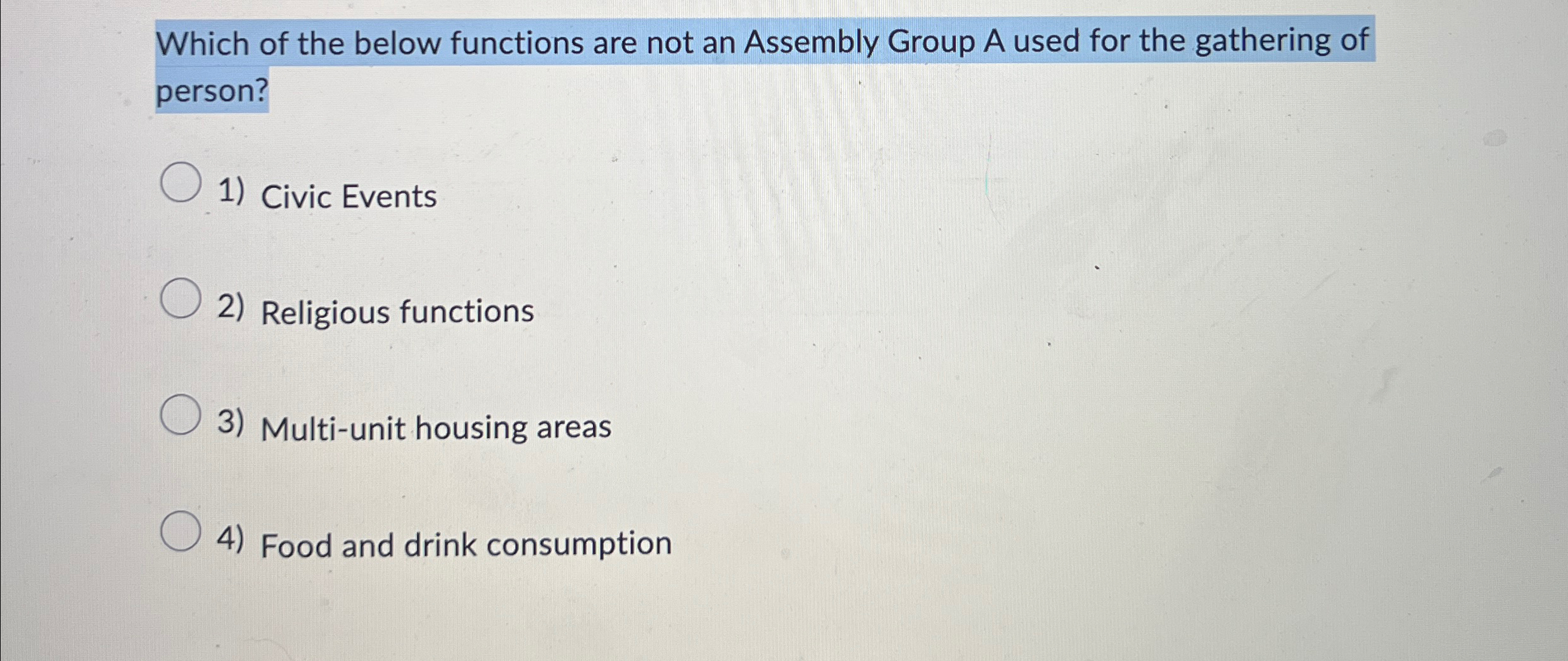 Solved Which of the below functions are not an Assembly | Chegg.com