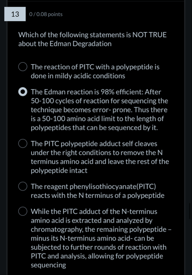 Solved 1300.08 ﻿pointsWhich of the following statements is | Chegg.com