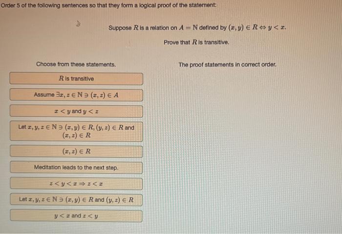 Solved Suppose \\( R \\) is a relation on \\( A=N \\) | Chegg.com
