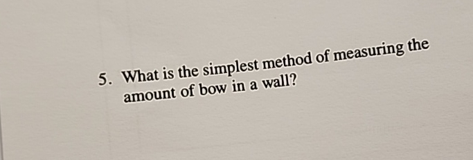 Solved What is the simplest method of measuring amount of | Chegg.com Solved What is the simplest method of measuring amount of | Chegg.com