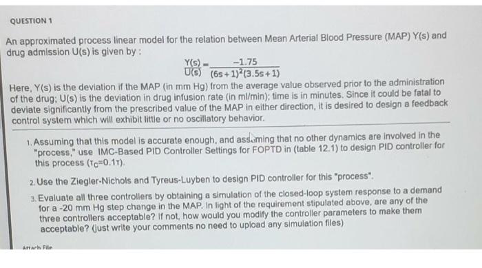 Solved TD 218 Chapter 12 PID Controller Design, Tuning, and | Chegg.com