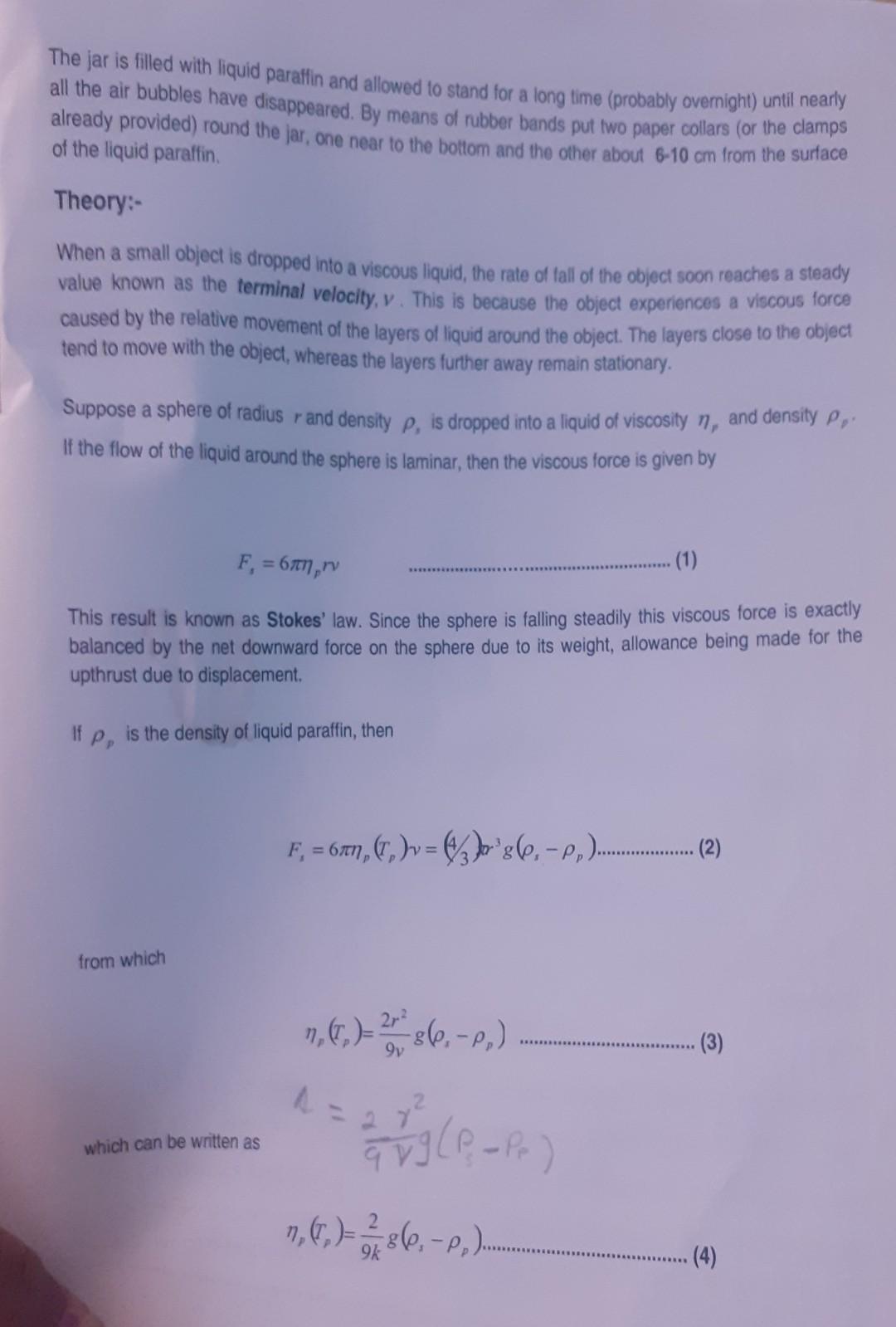 Solved Record the readings in Table 1 below. Table 1 | Chegg.com