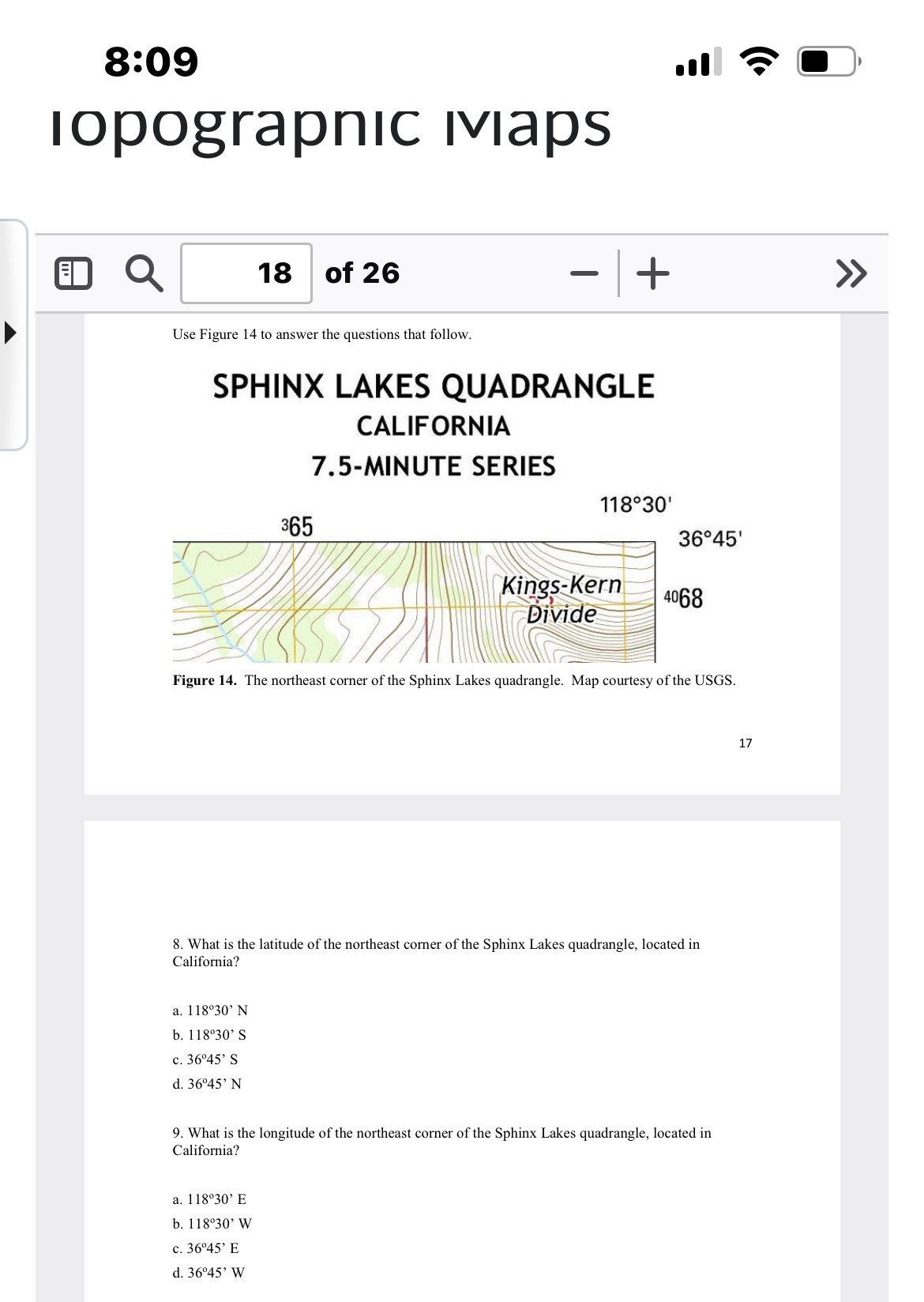 Solved Use Figure 14 ﻿to answer the questions that | Chegg.com