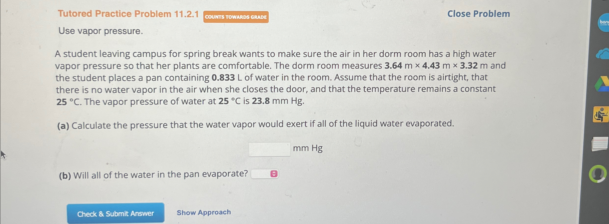 Solved Tutored Practice Problem 11.2.1COUNIS TOWARDS | Chegg.com