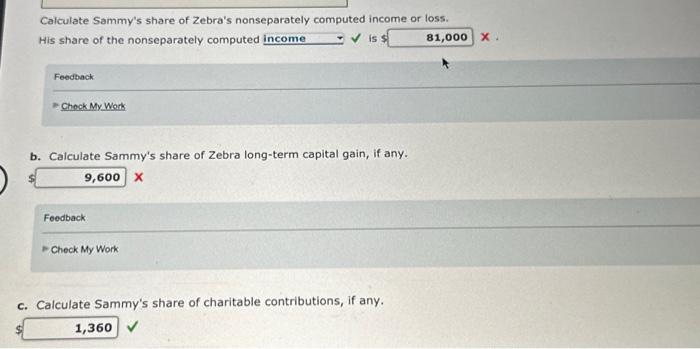 Solved Problem 15-16 (Algorithmic) (LO, 4) Zebra, Inci, a | Chegg.com