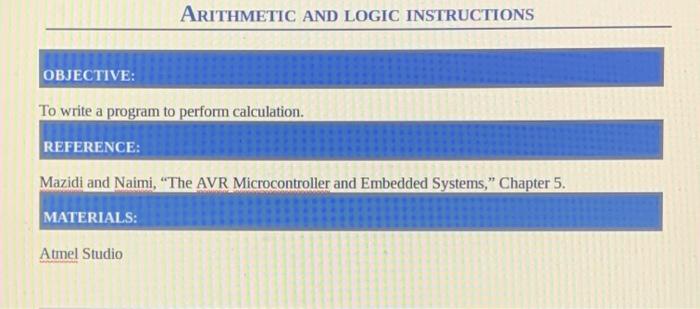 Solved This is about arithmetic & logic instructions. | Chegg.com
