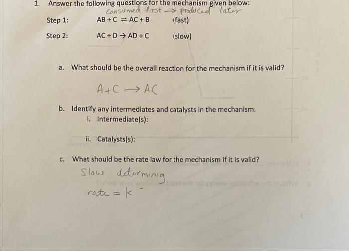 Solved 2. Answer the following questions for the given | Chegg.com
