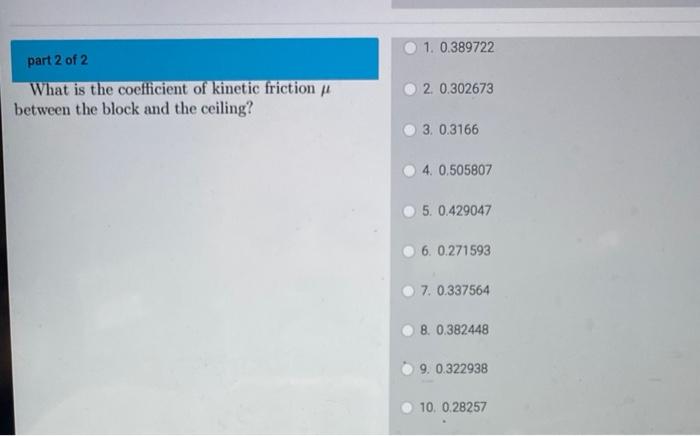 Solved A 3 kg block rests on a horizontal table, attached to | Chegg.com