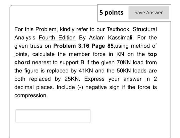 Solved For this Problem, kindly refer to our Textbook, | Chegg.com