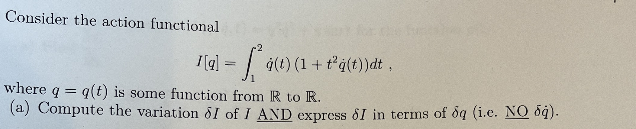 Solved Consider the action | Chegg.com
