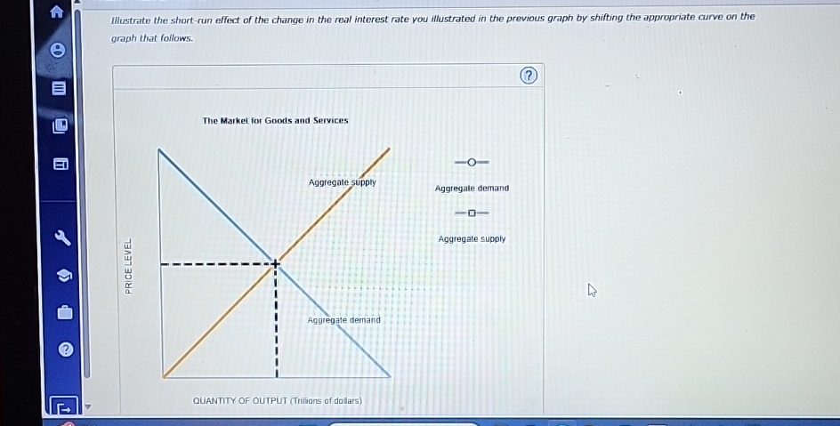Solved Illustrate the short-run effect of the change in the | Chegg.com