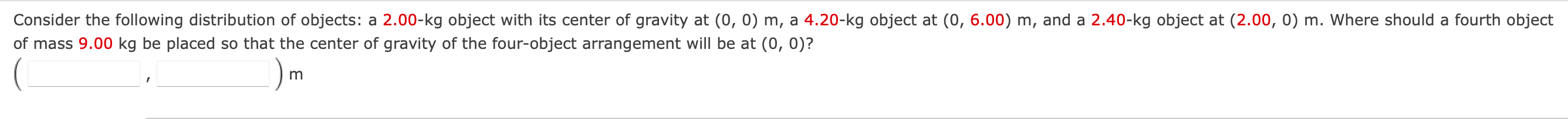 Solved Consider the following distribution of objects: a | Chegg.com