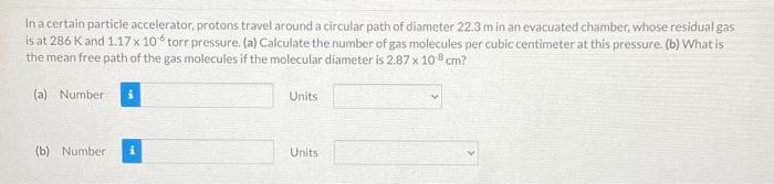Solved In a certain particle accelerator, protons travel | Chegg.com