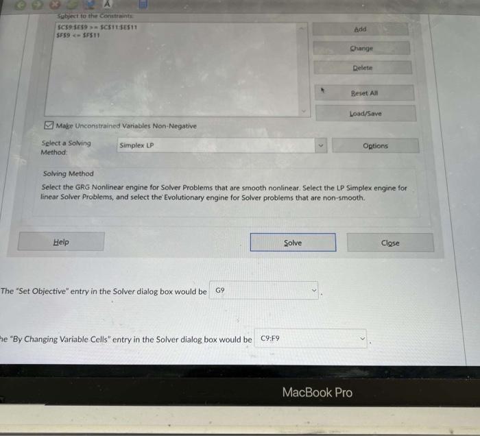 Make Unconstrained Variables Non-Negative Select a | Chegg.com
