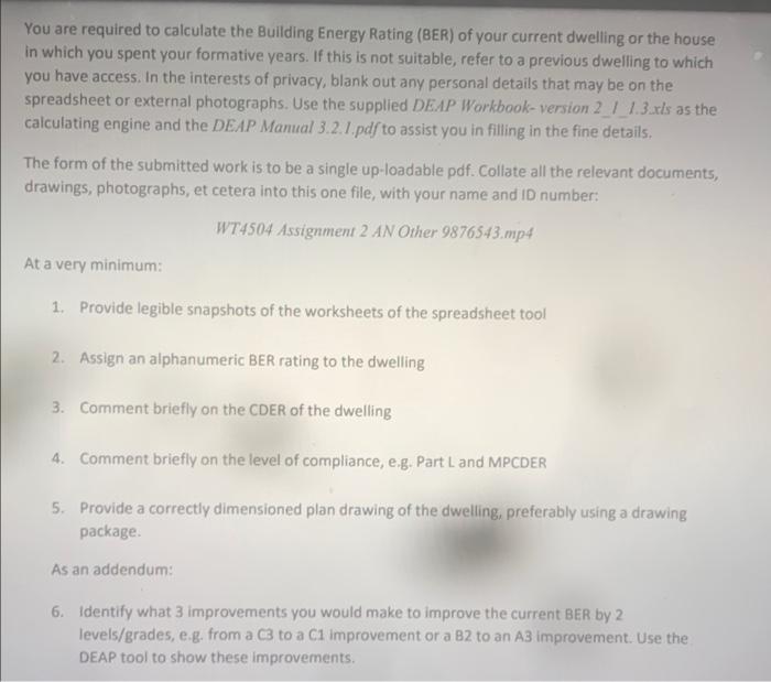Solved You are required to calculate the Building Energy | Chegg.com