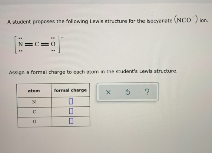 Solved A student proposes the following Lewis structure for | Chegg.com