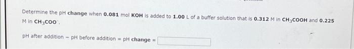 Solved A buffer solution contains 0.243M hypochlorous acid | Chegg.com